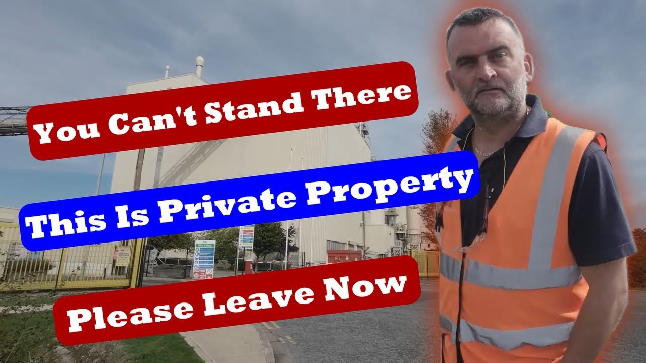 You Can't Stand There, This Is Private Property. Please Leave Now - DJI ...