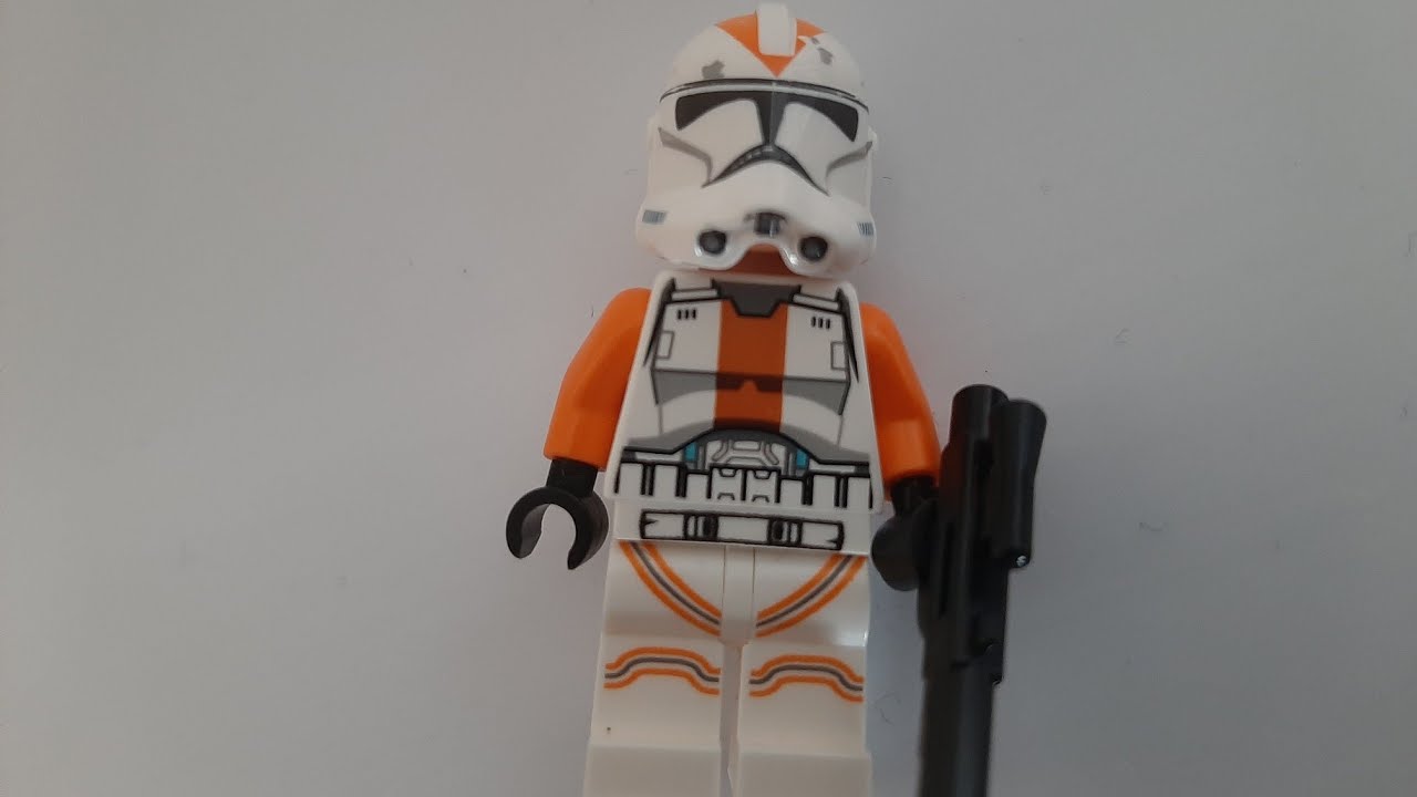 Custom Phase 2 Commander Cody Lego minifigure. (Lego Star Wars) - YouTube