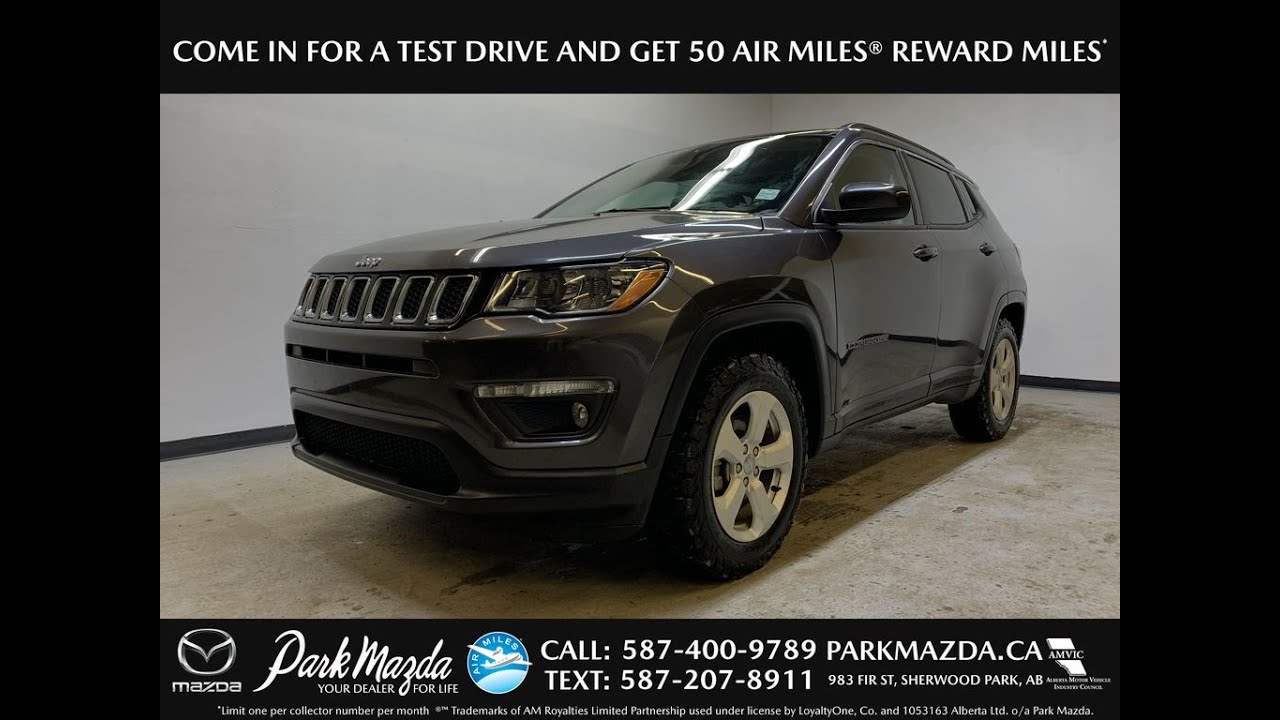 GREY 2018 Jeep Compass Review - Park Mazda - YouTube