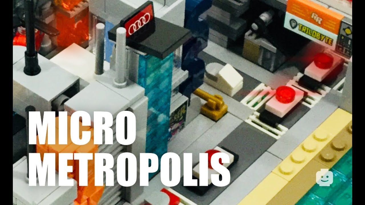 LEGO Micro Metropolis MOC - YouTube