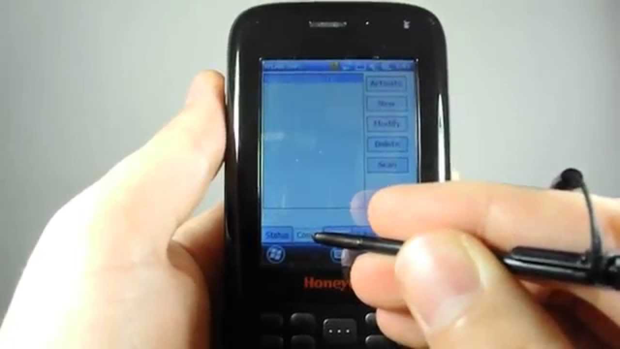 Терминал сбора данных Dolphin 6000 Honeywell | Обзор - YouTube