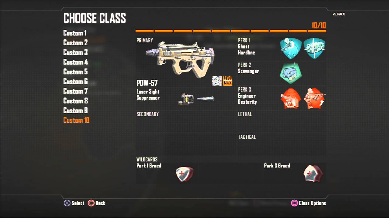 BLACK OPS 2: Class Setup And Stats/VIEW 167-7 LINK - YouTube