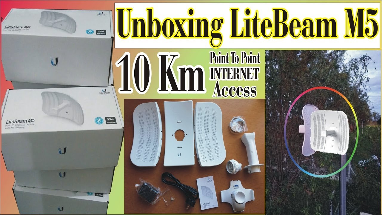 Full Unboxing and Reviw Lite Beam M5 10 KM Long Rang? Point To Point ...