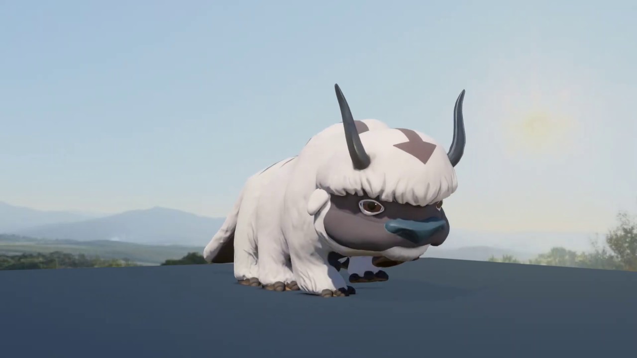 Appa Rendered Walk Cycle - YouTube