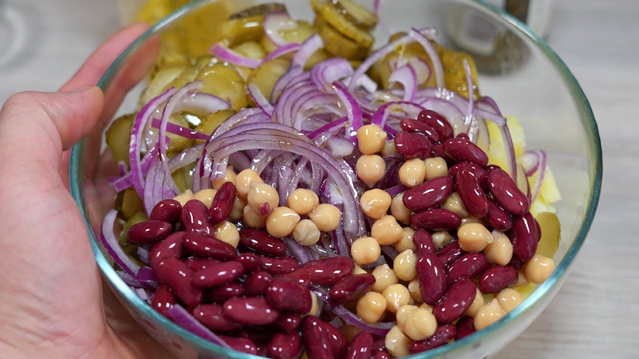 Der leckerste DEUTSCHE SALAT! Ich werde nie müde, diesen KARTOFFELSALAT ...