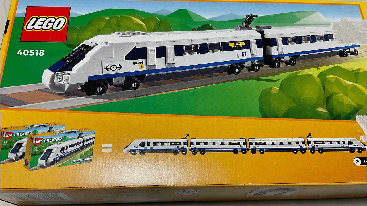 [4K] The Lego train is complete! We hope you enjoyed watching this ...