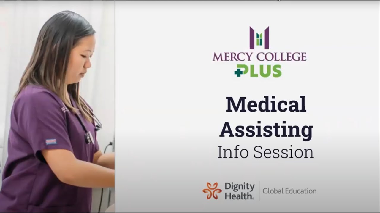 Medical Assisting Info Session with Mercy College l #DHGETalks - YouTube