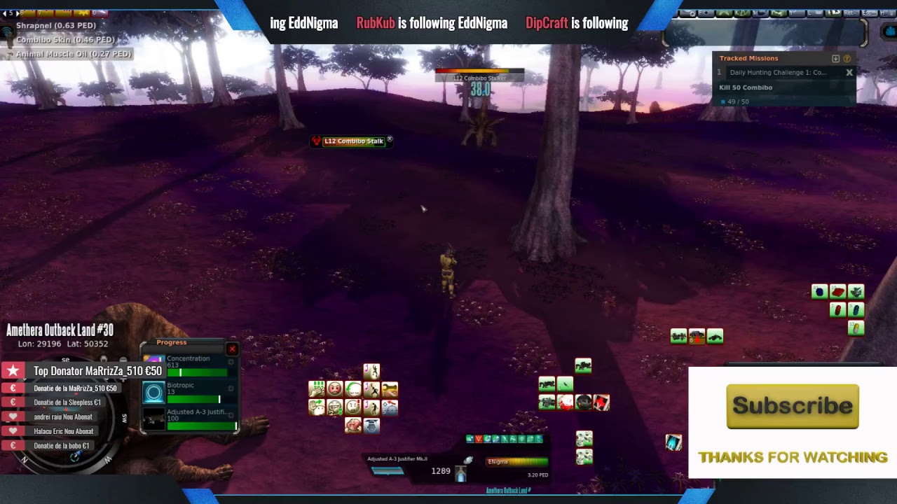 Entropia Calypso Combibo Daily mission - YouTube