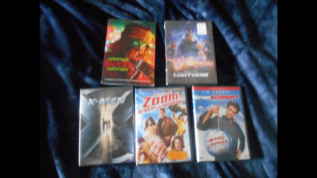 Movie/DVD Haul #25 | Tinman Collections - YouTube