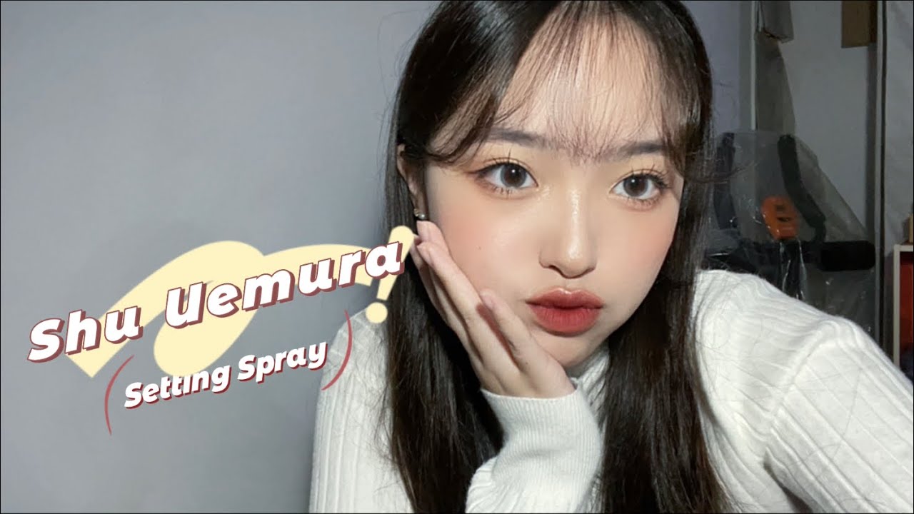 Shu Uemura Setting spray - YouTube