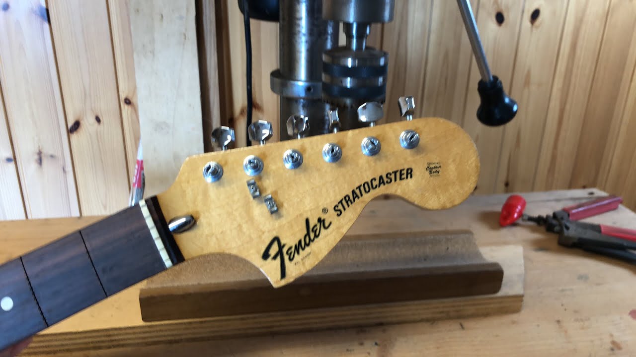 Refretting a Fender Stratocaster from the seventies - arbor press ...