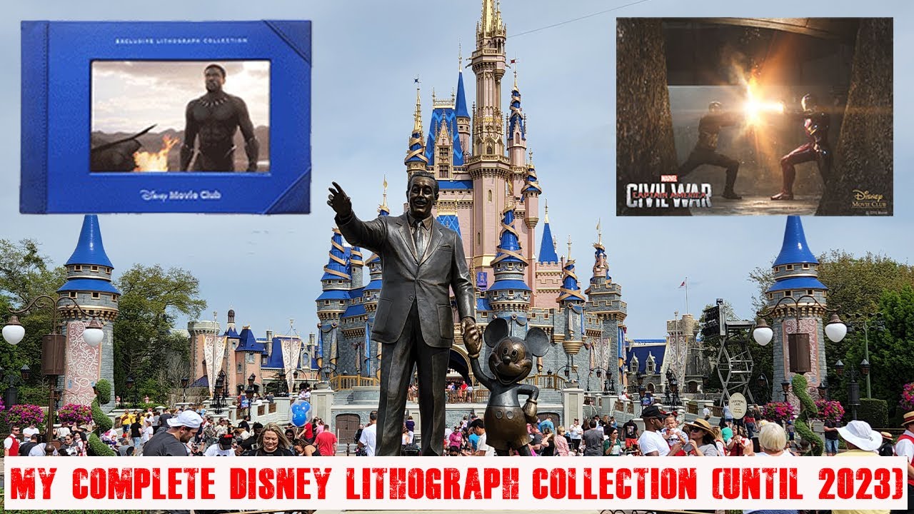 My complete Disney Lithograph Collection (Until 2023) (Disney Movie ...