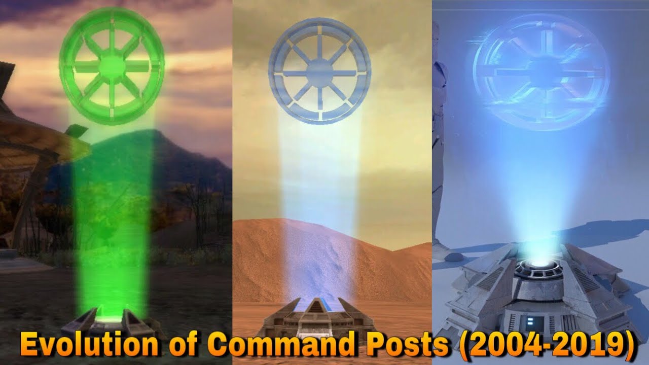Evolution of Command Posts for Star Wars Battlefront (2004-2019) - YouTube