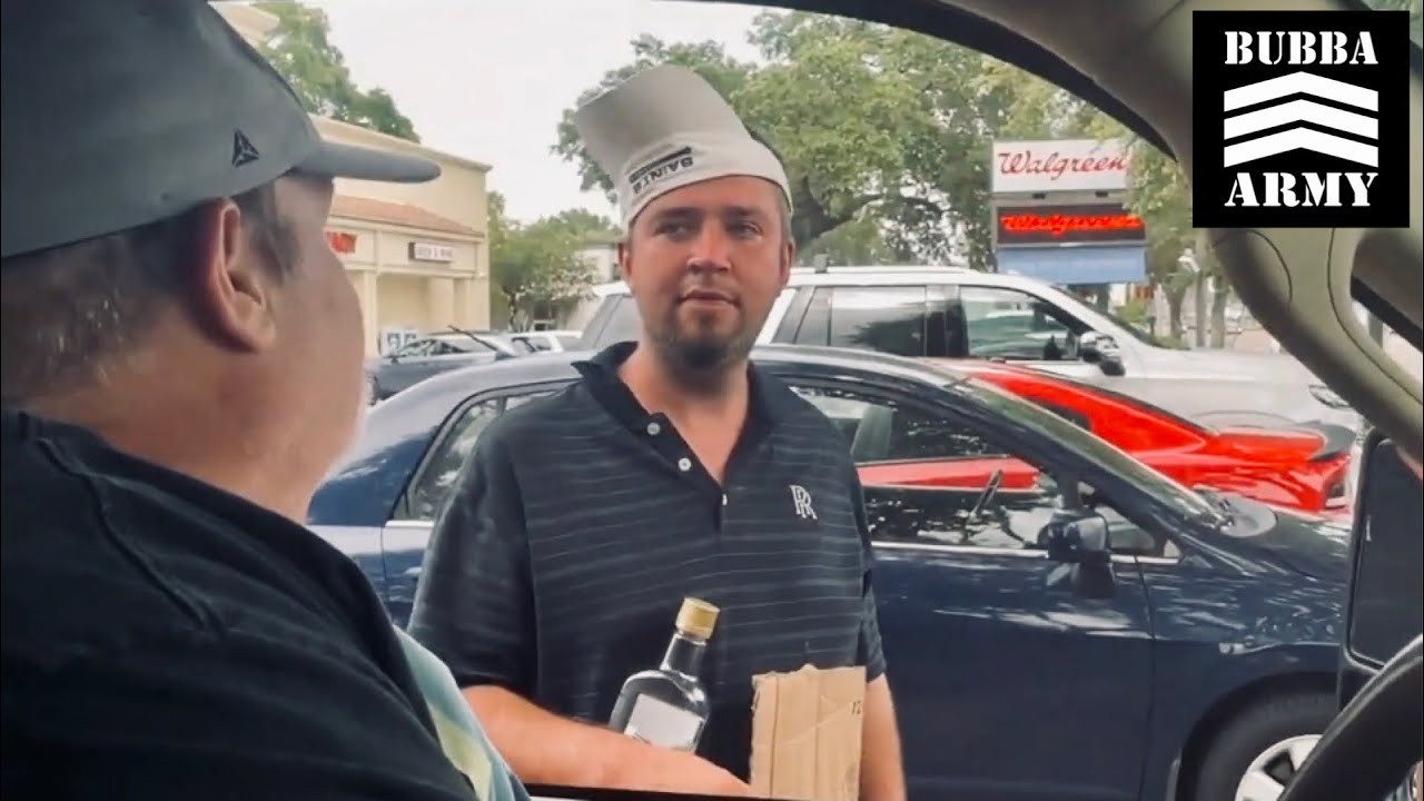 Bubba Interviews a Panhandler - #TheBubbaArmy Vlog - YouTube