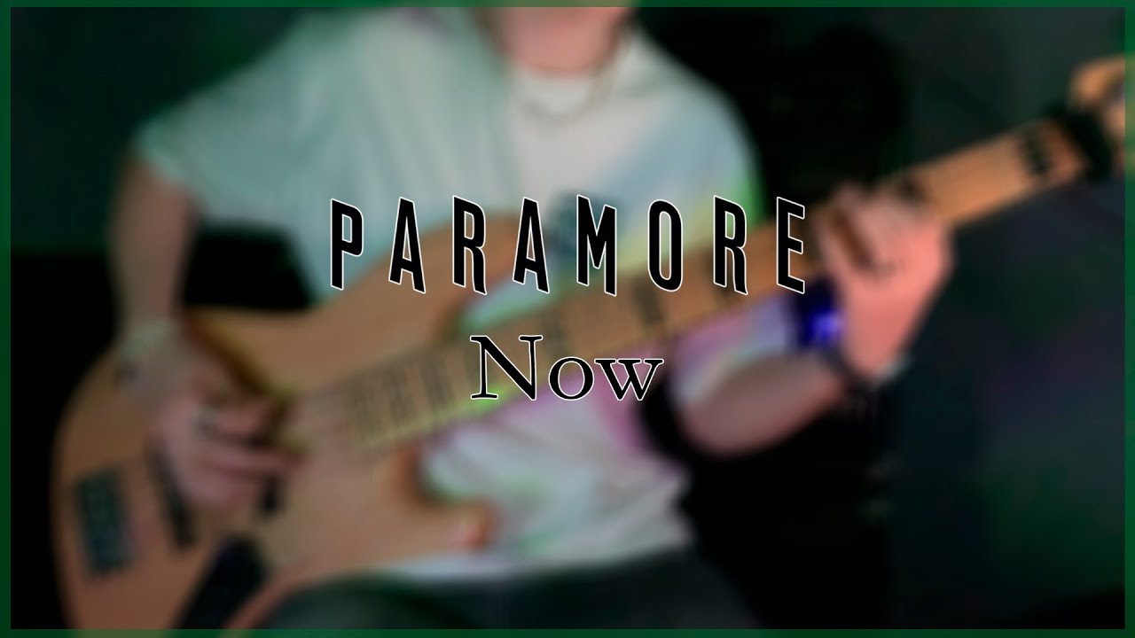 Paramore - Now (Bass cover) - YouTube