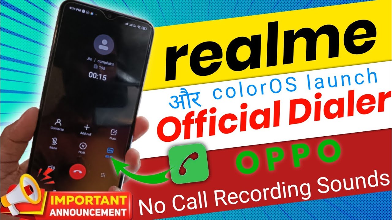 How To Install Realme and Oppo Official Dialer ! Call Recording Sounds ...