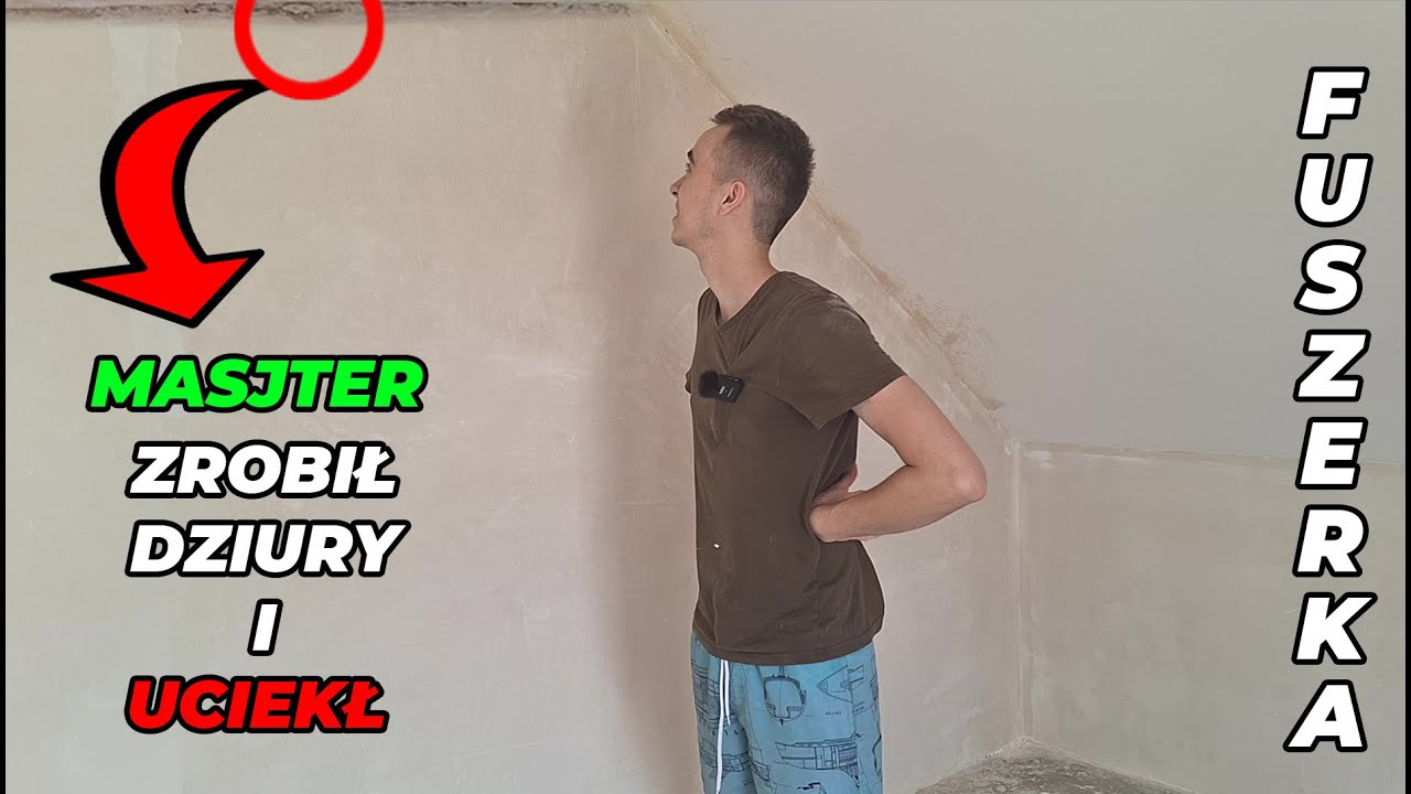 Majster Zrobił Dziury i Uciekł z Budowy FUSZERKA - YouTube