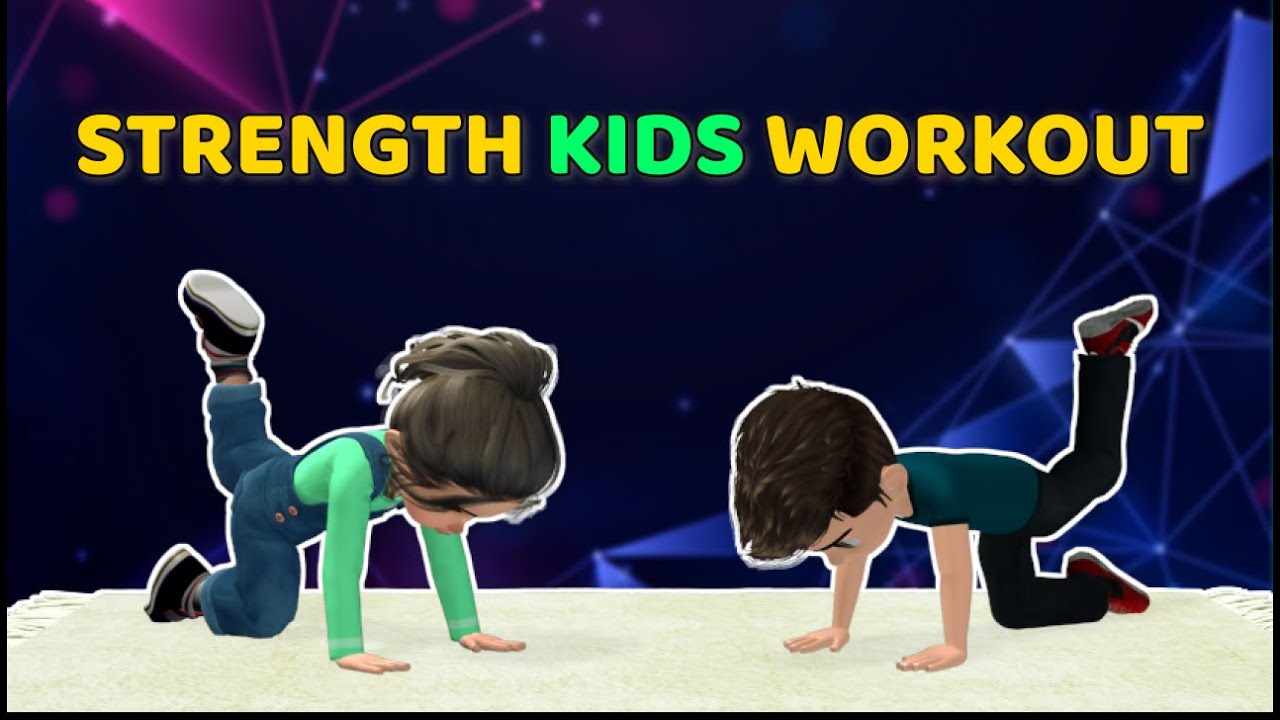 15-Min STRENGTH Kids Workout That Builds More Than MUSCLES - YouTube