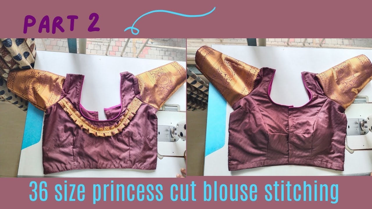 36 size princess cut blouse stitching l princess cut blouse stitching ...
