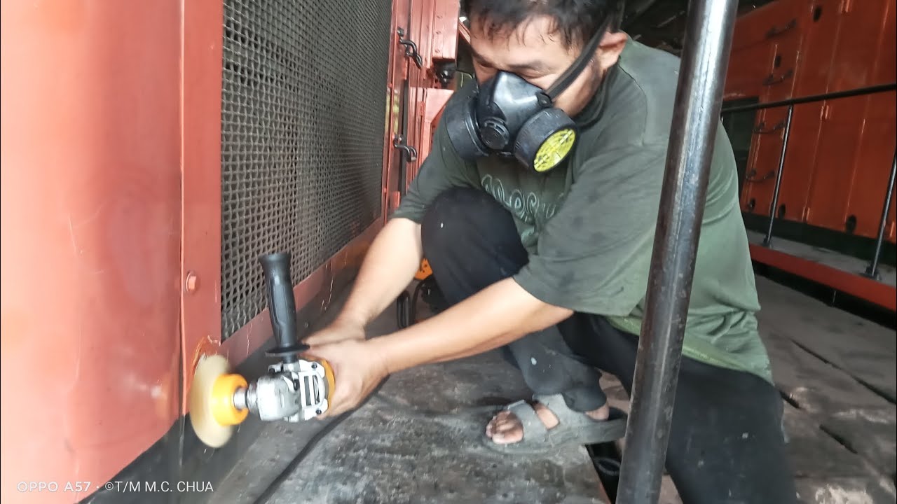 Removal of DEL 5007 uneven Putty - YouTube