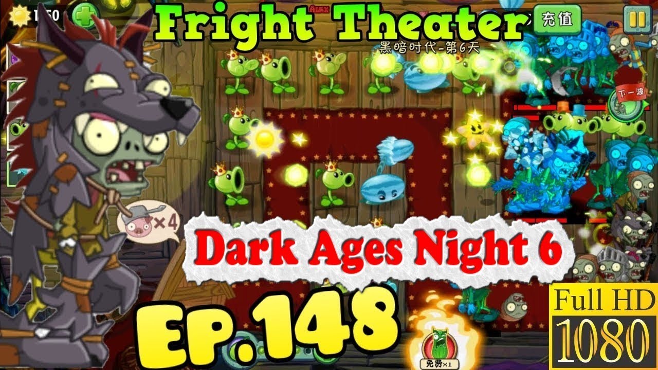 Plants vs. Zombies 2 (China) - Fright Theater 1 - New Torch Wolf Zombie ...
