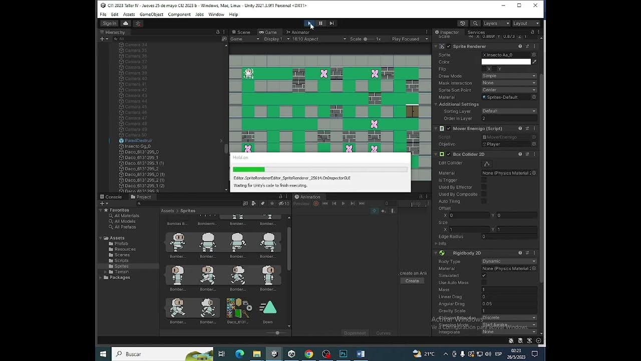 Bomberman 50 niveles en Unity 2D, Assets - YouTube