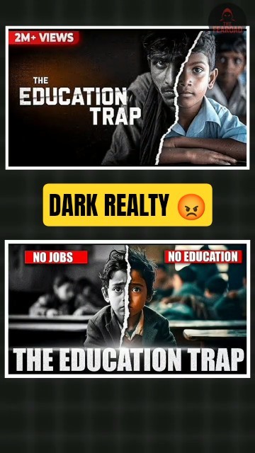The Reality Of EDUCATION Trap😡#youtubeshorts - YouTube