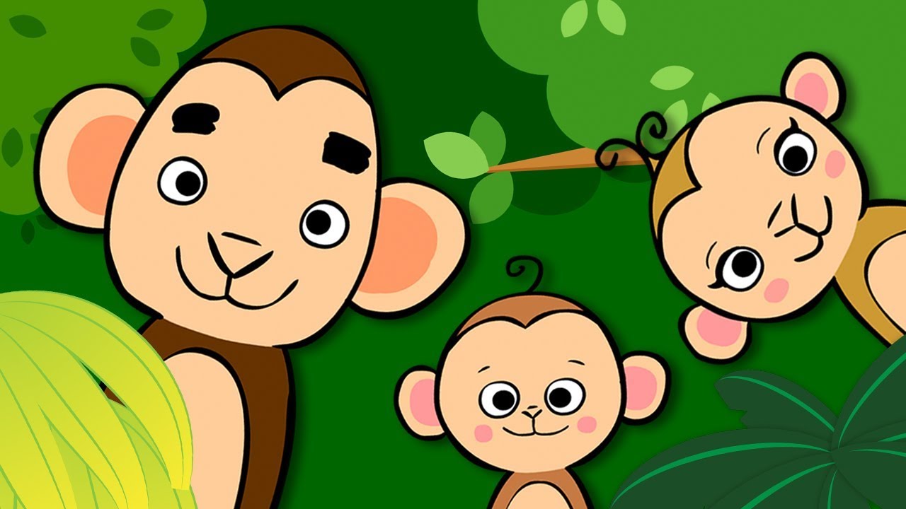 🙉🙊🙈 Monkey Daddy Mommy Song | Mother Goose Club Kid Songs and Baby ...