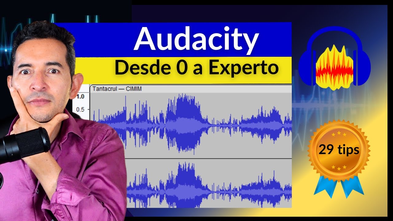 🔊 SÚPER TUTORIAL AUDACITY 3.6 Desde cero (0) | Para grabar y editar audio - YouTube