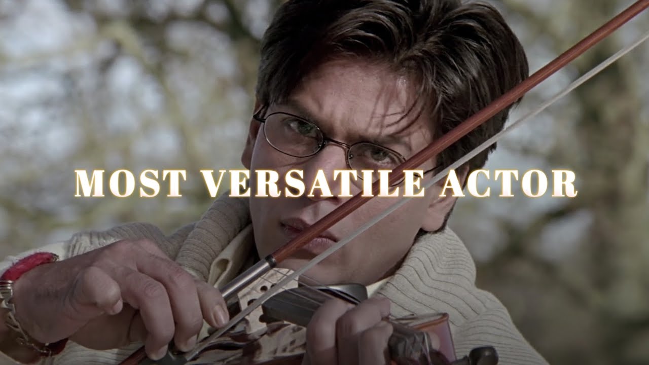 The Most Versatile Actor | Shah Rukh Khan - YouTube