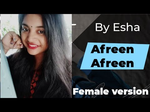 Afreen Afreen-female version|ustad nusrat fateh ali khan|Acappella ...