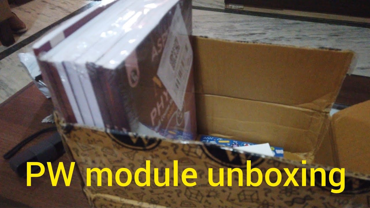 PW module unboxing #pw #physicswallah - YouTube