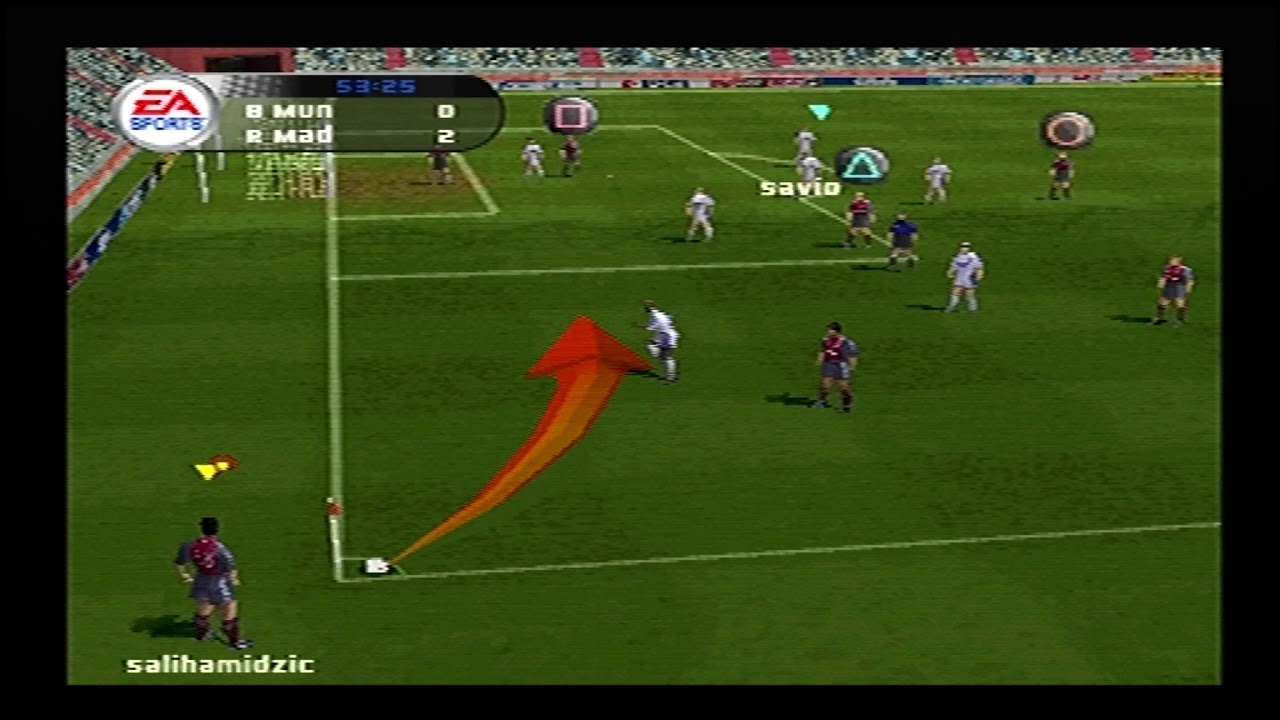 FIFA 2002 friendly [PSX] [PS1] - YouTube