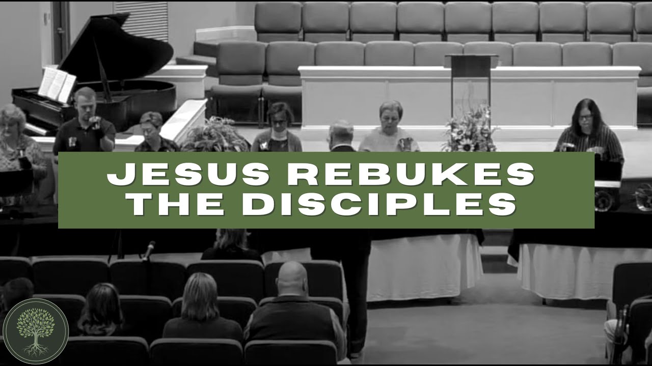 Jesus Rebukes the Disciples - YouTube