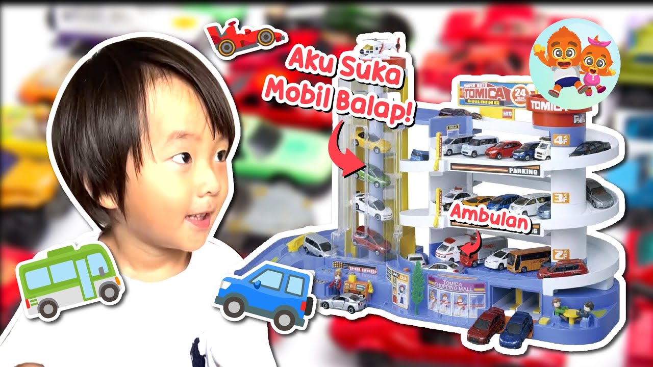 Belajar Warna dengan Mainan Mobil bersama Hika & Coco dan Nana | Coco dan Nana - YouTube