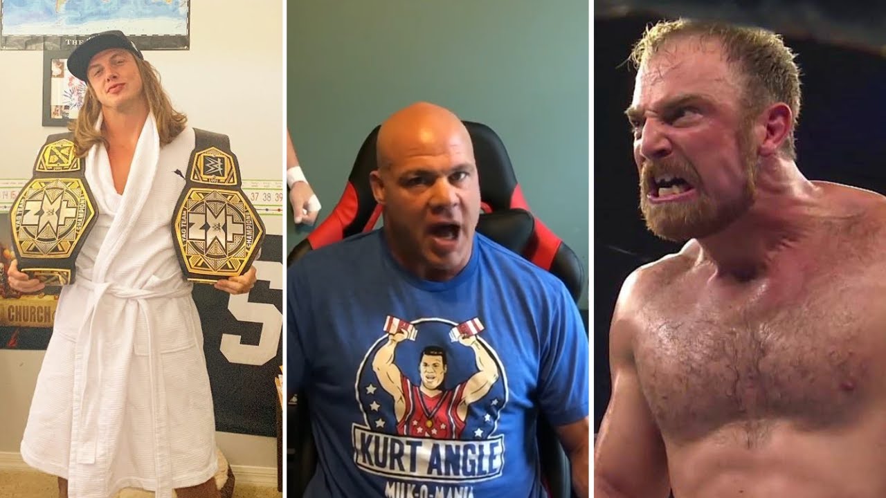 Kurt Angle Announces He Will Referee WWE Next BATTLE Timothy Thatcher ...