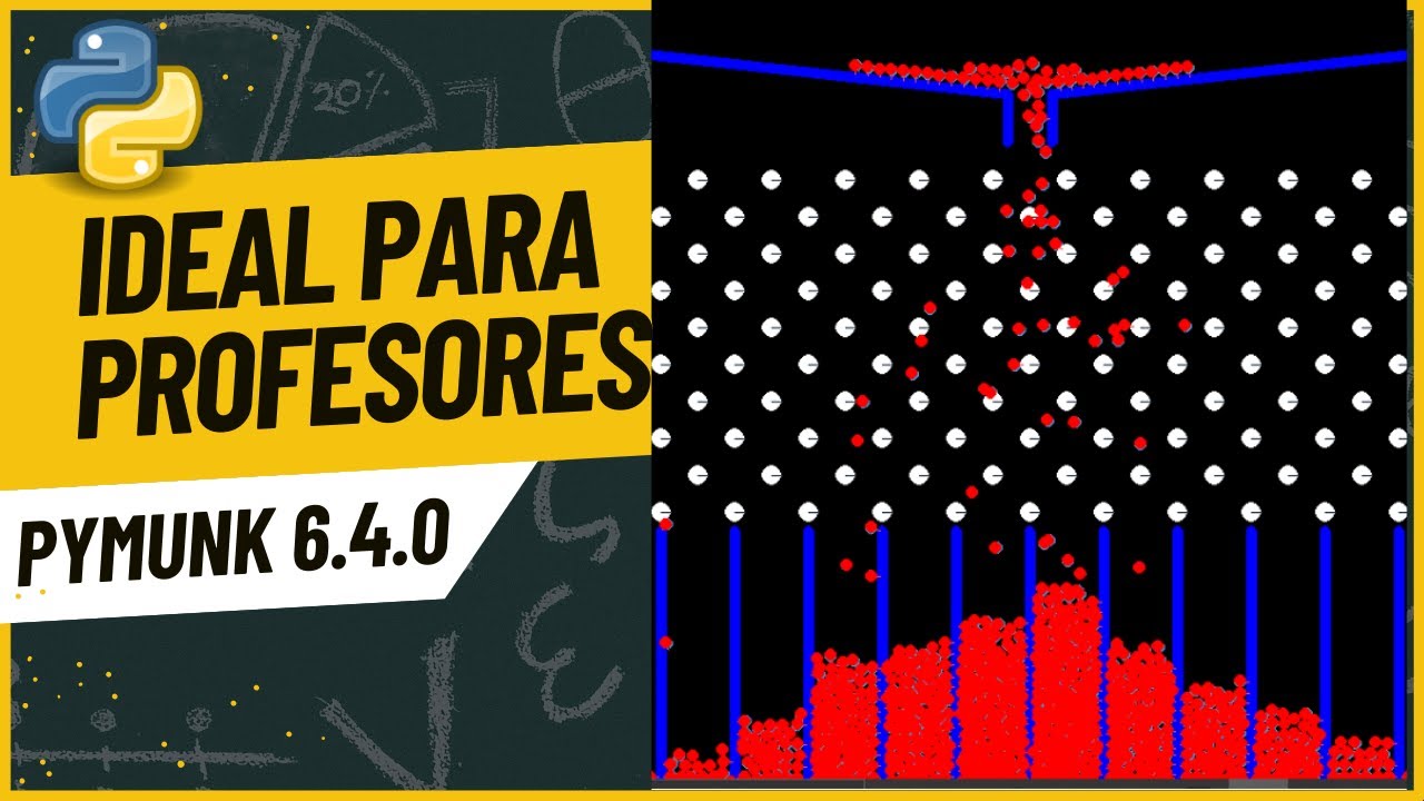 El Tablero de Galton en la era digital: programación con Python - YouTube