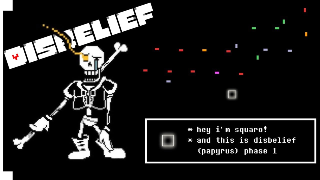 Disbelief - Papyrus's Interstellar Retribution (Phase 1) | Undertale X ...