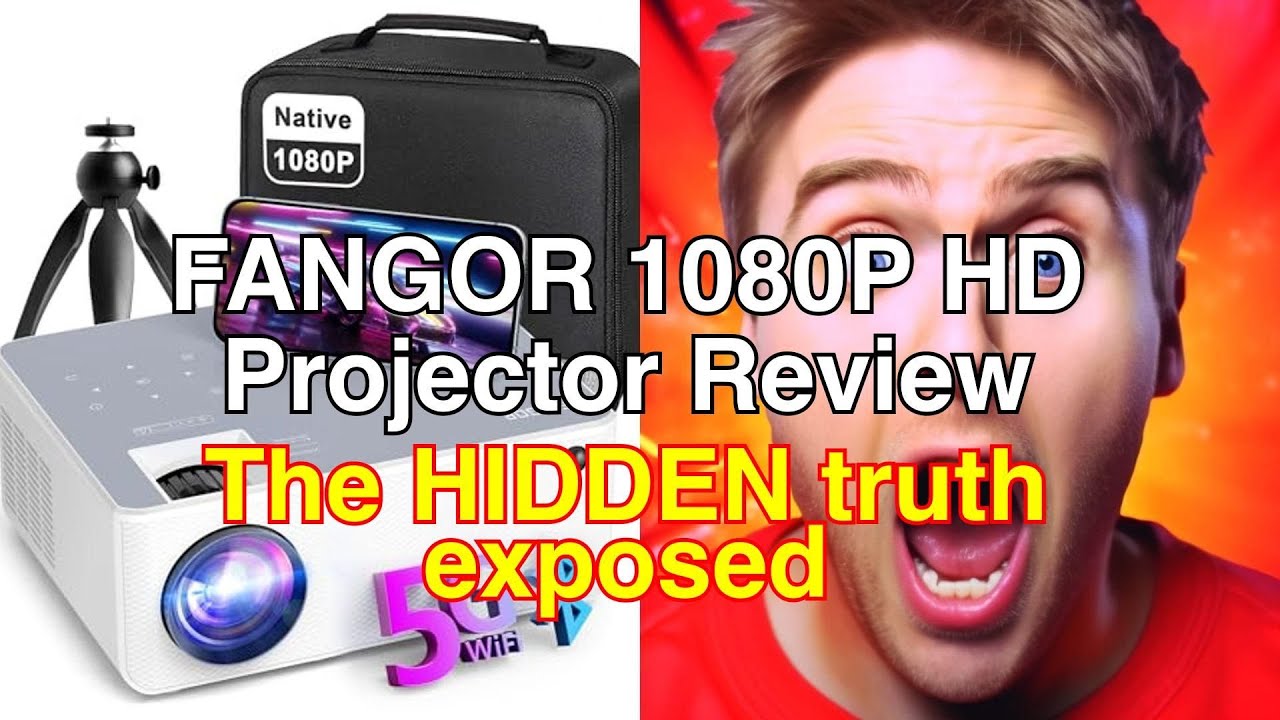 Fangor 1080p hd projector review: wifi bluetooth projectors for home ...