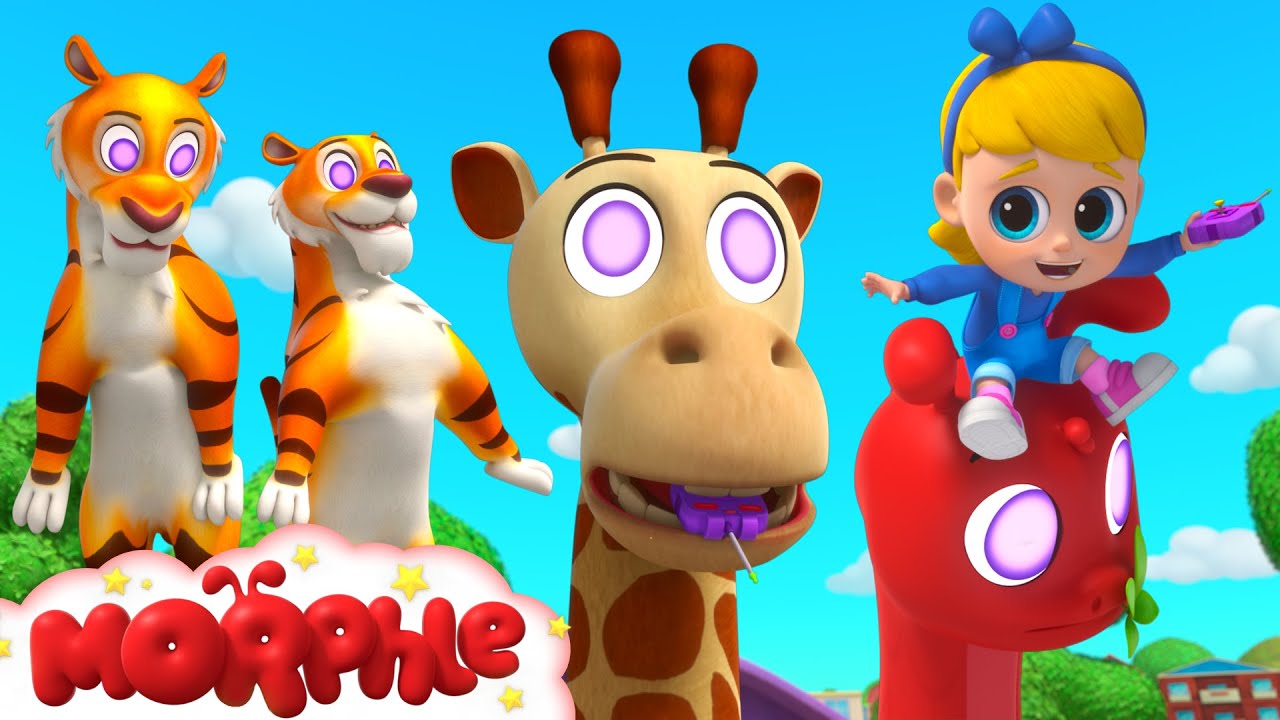 The Giraffe is Hypnotized! - Morphle and Mila Adventure | Cartoons for ...