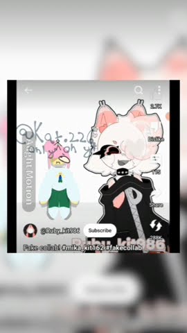 Fake collab with @Ruby_kit986 - YouTube