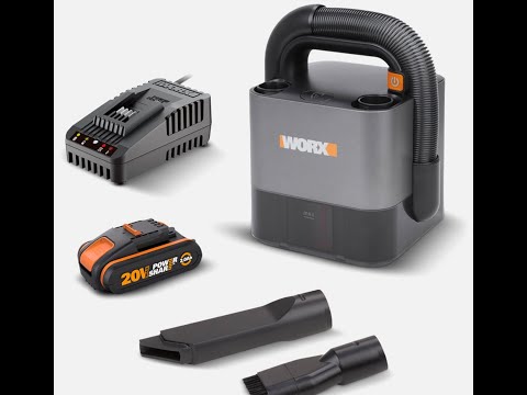 WORX ŞARJLI ARAÇ SÜPÜRGESİ TANITIM - EMİŞ GÜCÜNE ŞAŞIRACAKSINIZ!
