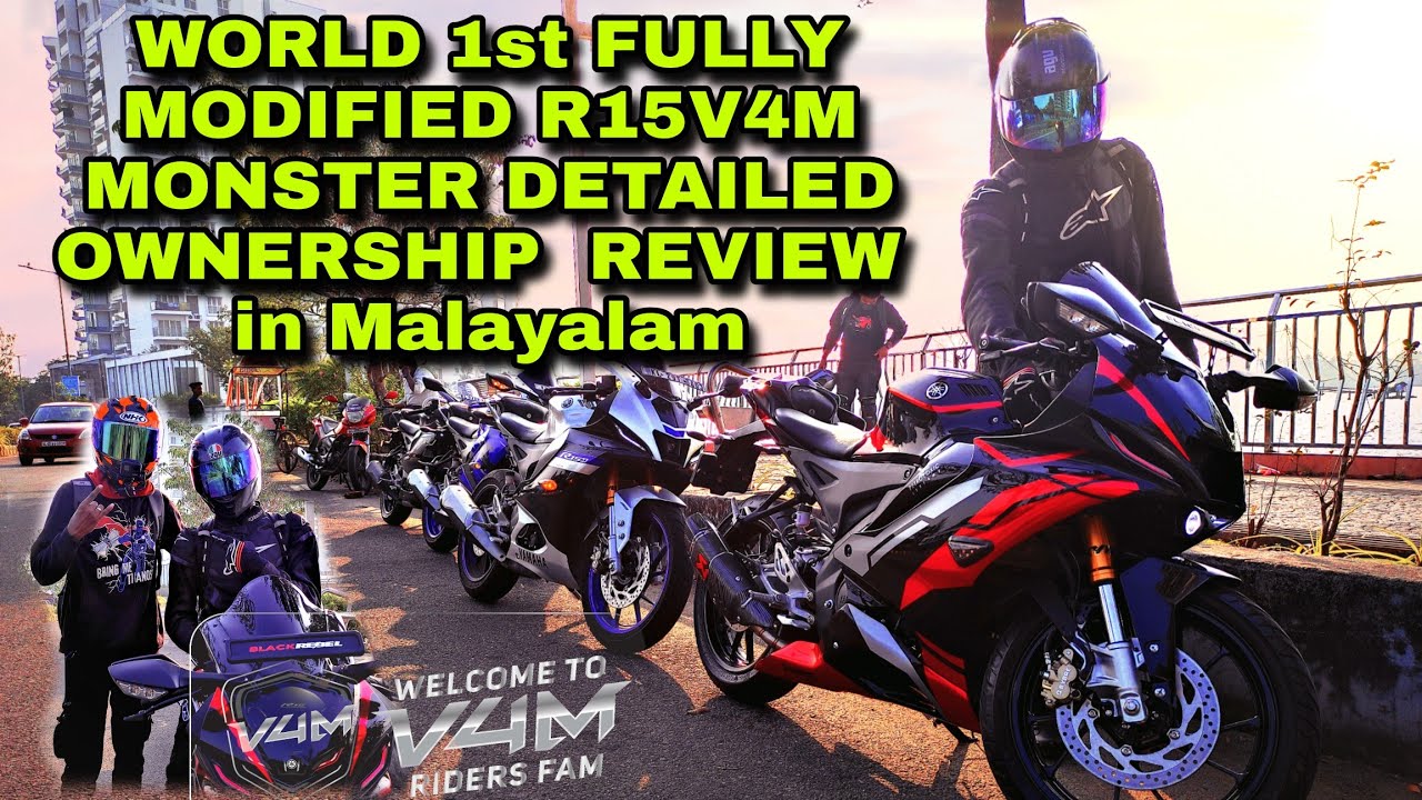1 & only R15 M FULLY MODIFIED in കേരളം |R15M detailed ownership review ...