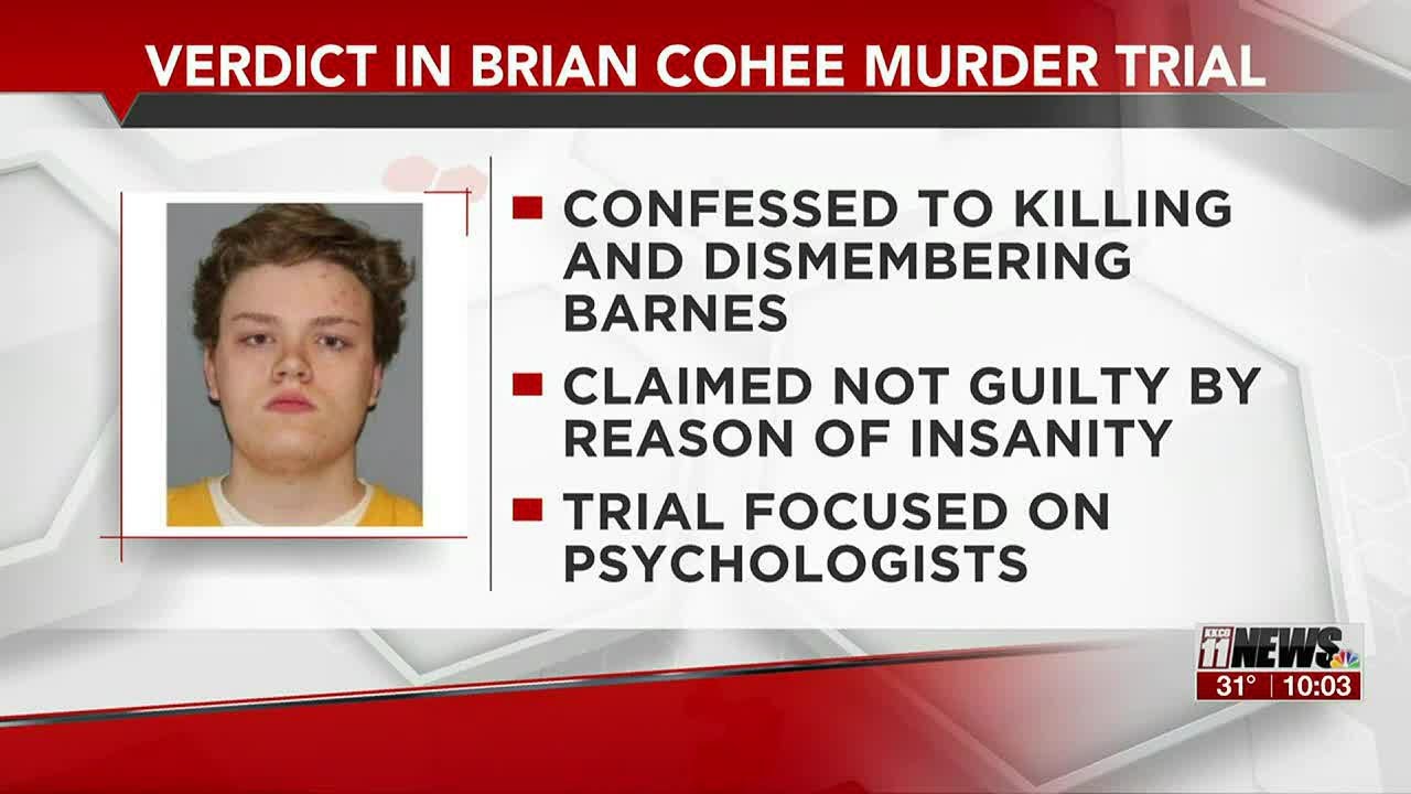 Brian Cohee guilty, will serve life sentence - YouTube