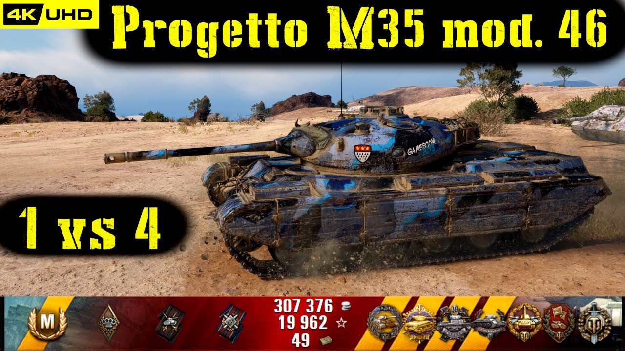 World of Tanks Progetto M35 mod 46 Replay - 10 Kills 7.2K DMG(Patch 1.7 ...