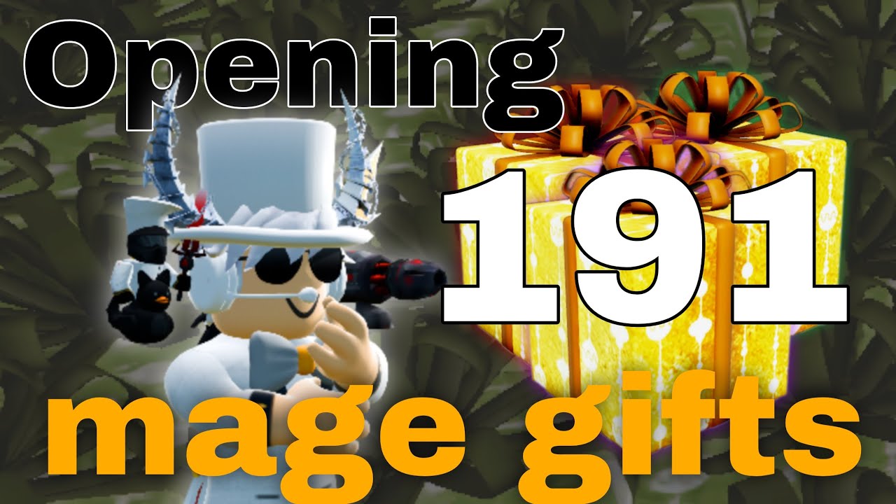 Opening 191 mage gifts | Refinery Caves 1 - YouTube