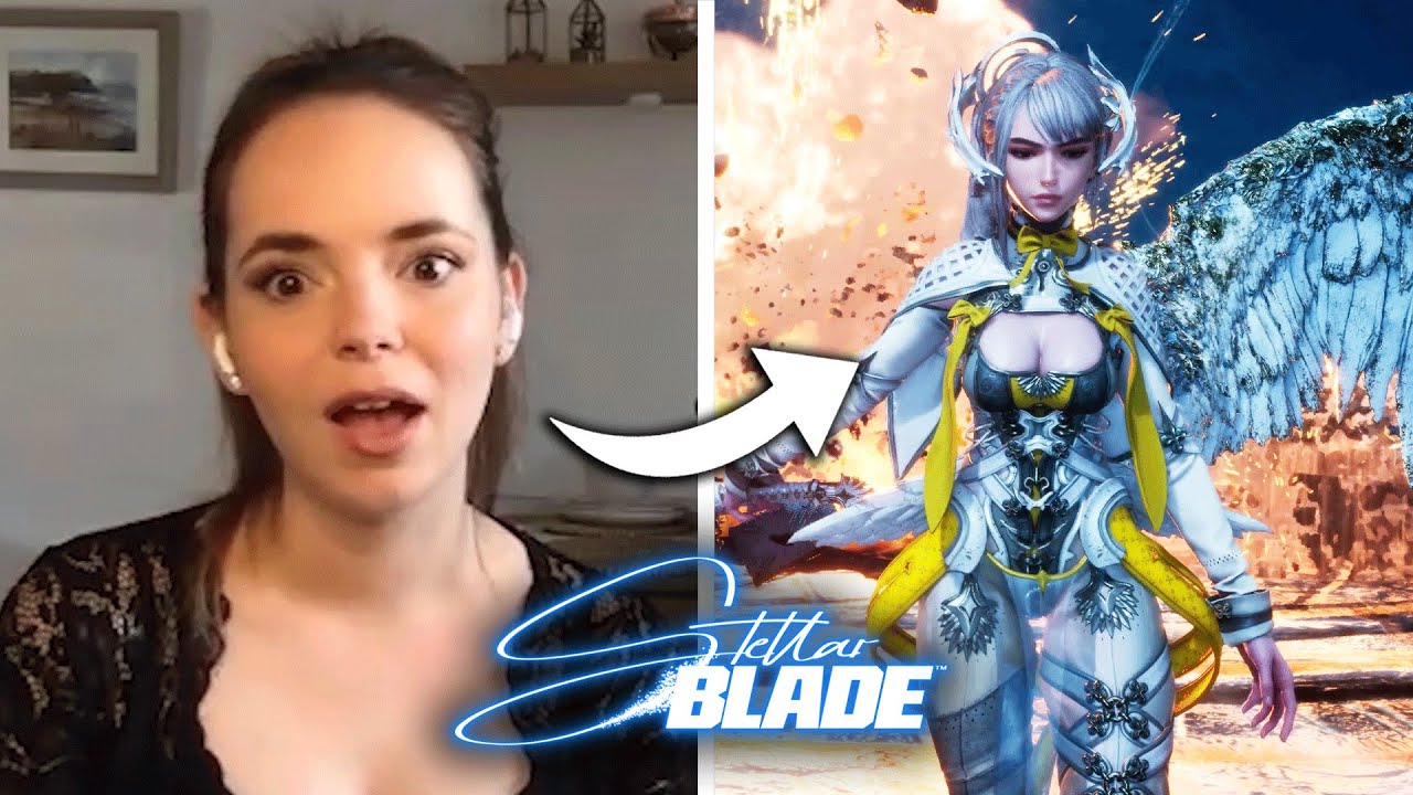 Eve Actress on the Stellar Blade True Ending - YouTube