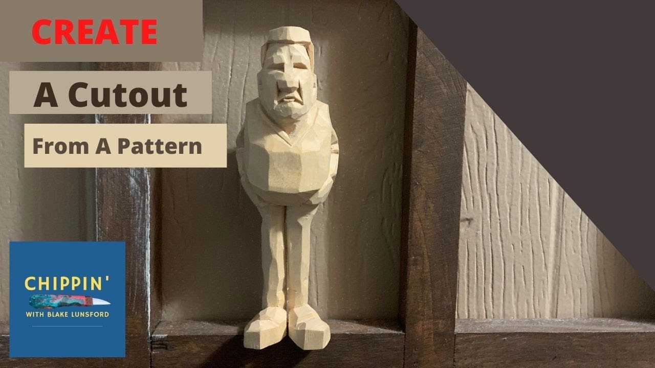 Make a Super Easy Woodcarving Cutout - YouTube