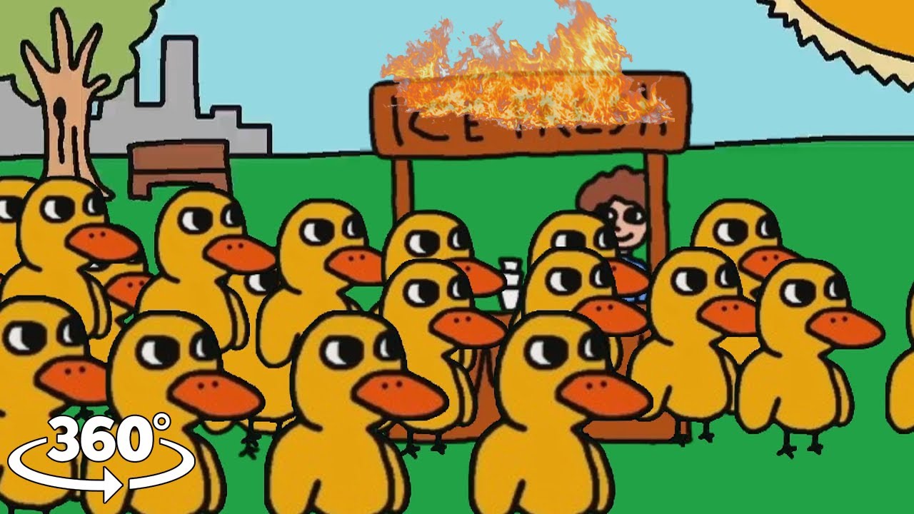 🦆 360 VR The Duck Song BUT Too Many DUCKS - YouTube