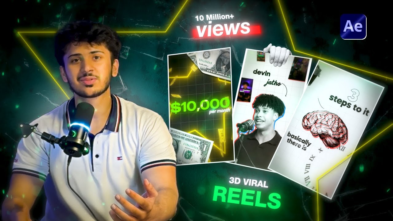 How To Edit 3D Reels Like Devin Jatho - Houston Kold From Scratch ...